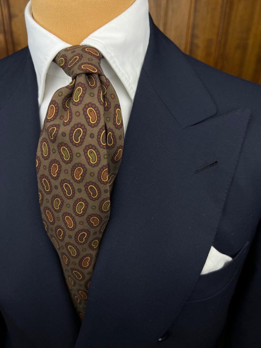 Handmade Vintage Tie #1572 - Passaggio Cravatte