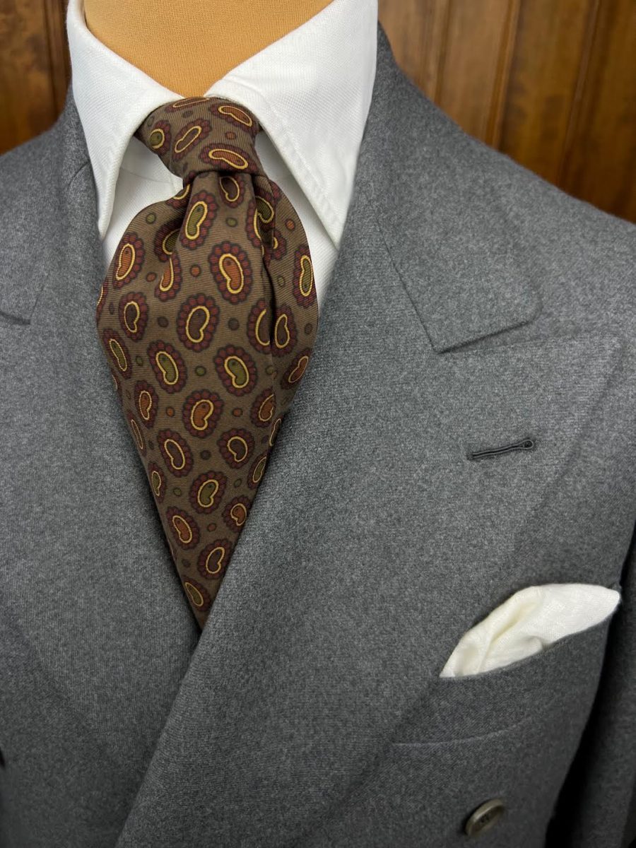 Handmade Vintage Tie #1572 - Passaggio Cravatte